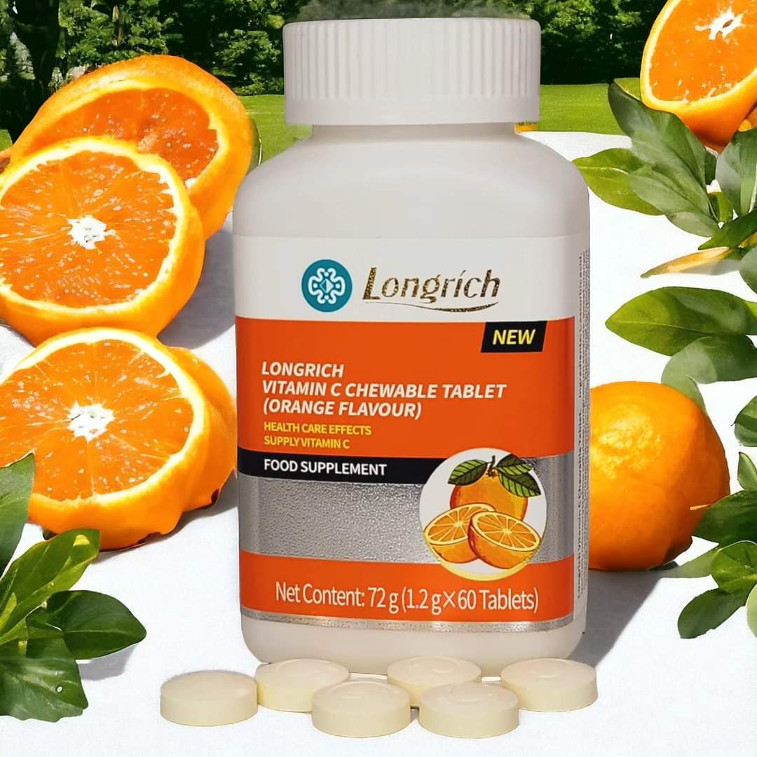 Longrich vitamin C chewable tablet (Orange Flavor) – AMAZING EXPRESS